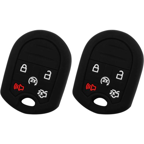 商品名: KeyGuardz Keyless Remote Car Key Fob Outer Shell Cover Soft Rubber Case for Ford Explorer Expedition Edge CWTWB1U79...