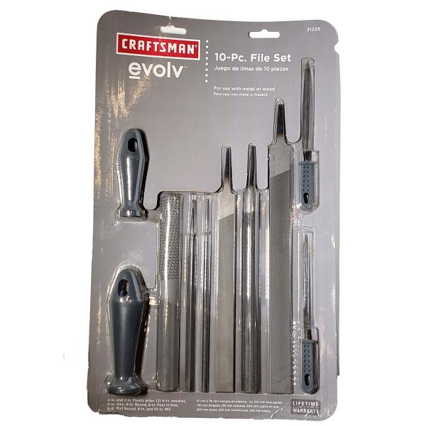商品名: Craftsman Evolv 10枚 ファイルセット Craftsman Evolv 10 piece file setブランド: Craftsman高さ: 41cm横幅: 28cm奥行: 4cm重量: 880g商品番号: 素材...