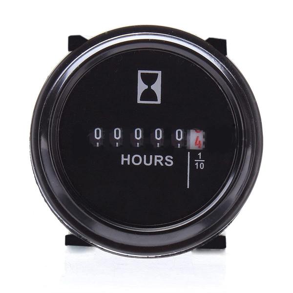 商品名:  DEALPEAK 12V 24V 36V Hour Meter/Tachometer 2'' Round Waterproof Gauge for Marine Boat Tractor Engineブランド: TYMXGHF高...