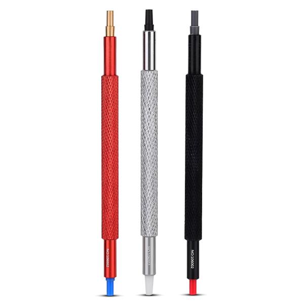 商品名: Salmue 腕時計ハンドプレッサープッシャーフィッティングセットキット 時計メーカー 腕時計修理ツール 時計ストラップ 修復ツール リンクピンリムーバー 修復ツール 金属 3個/ロット Salmue 3pcs/lot Watch...