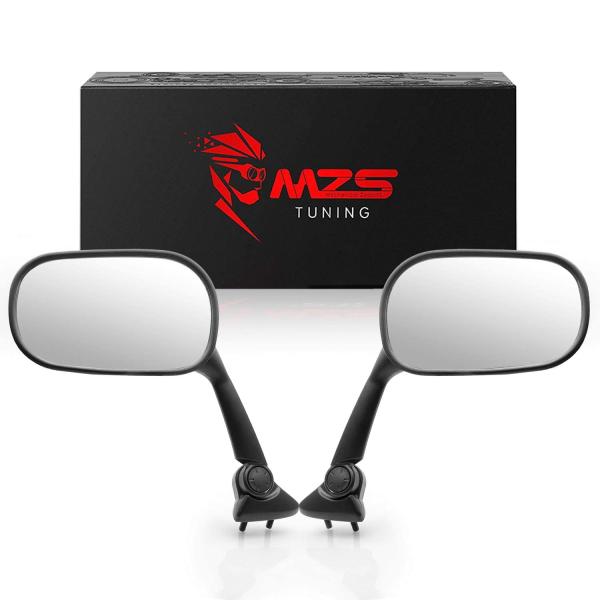 商品名: MZS レーシングオートバイミラー フェアリング リアビューサイドミラーアクセサリー ブラック YZF R1 YZF-R1 RN23 RN24J 2009-2014に対応 MZS Racing Motorcycle Mirrors...