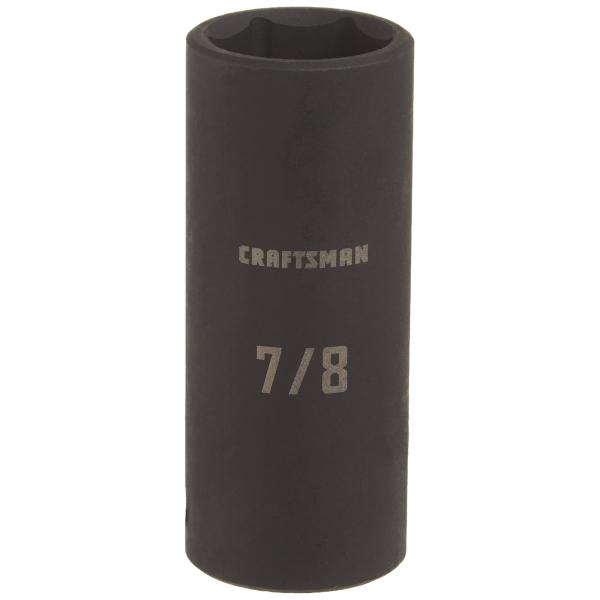 商品名: Craftsman CMMT16063 ソケット 黒酸化 7/8インチ CRAFTSMAN Deep Impact Socket, SAE, 1/2-Inch Drive, 7/8-Inch (CMMT16063)ブランド: Cr...