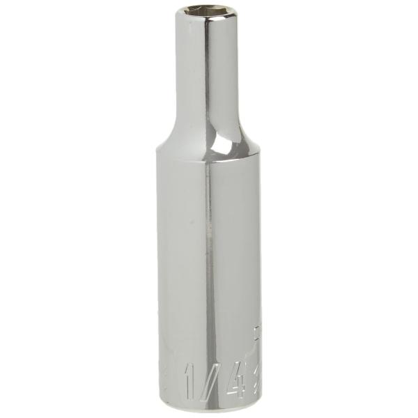 商品名: CRAFTSMAN ディープソケット SAE 3/8インチドライブ 1/4インチ 6ポイント (CMMT23144) CRAFTSMAN Deep Socket, SAE, 3/8-Inch Drive, 1/4-Inch, 6-...