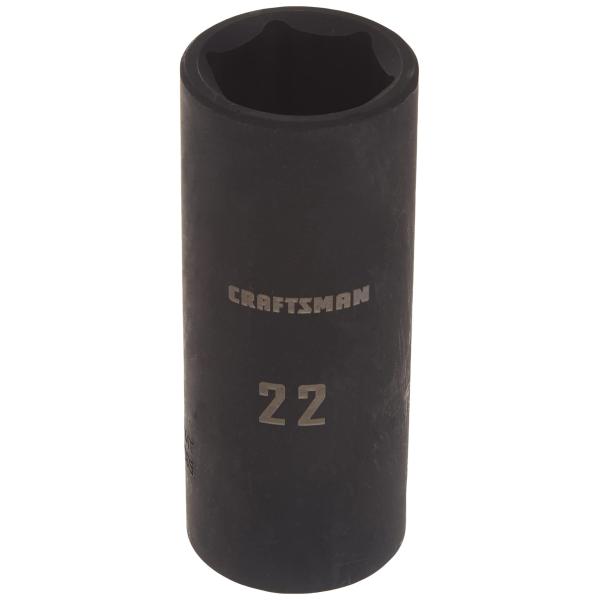 商品名: Craftsman CMMT16085 ソケット 黒酸化 22mm CRAFTSMAN Deep Impact Socket, Metric, 1/2-Inch Drive, 22mm (CMMT16085)ブランド: Craft...