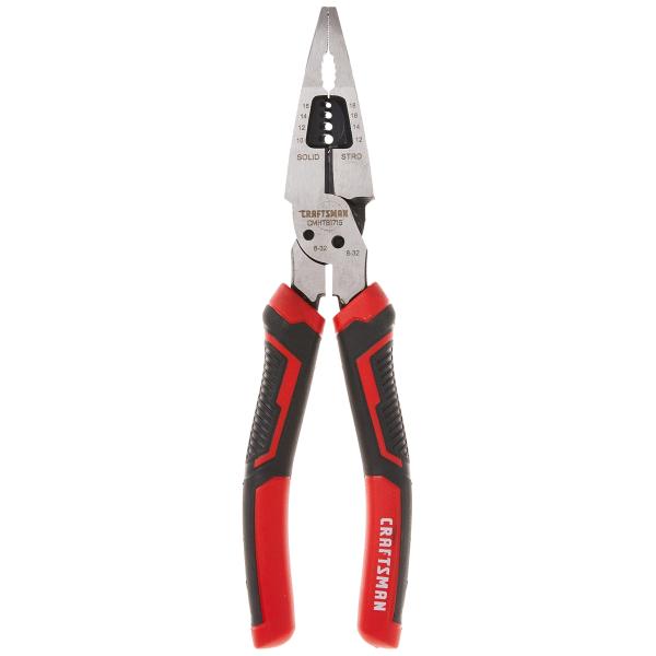 商品名: CRAFTSMAN ロングノーズプライヤー 8インチ 多機能 (CMHT81715) CRAFTSMAN Long Nose Pliers, 8-Inch Multi Function (CMHT81715)ブランド: Craft...
