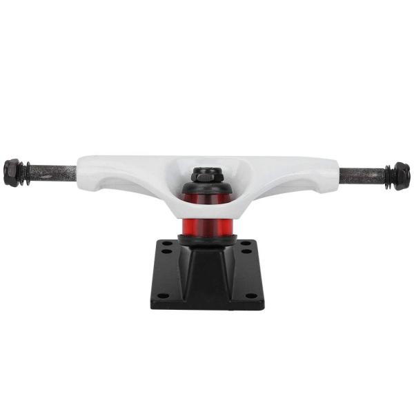 商品名: Alomejor スケートボードトラック 長さ4 8インチ ボード独立トラック マウンテンスケートボードアクセサリー ホワイト 1組 Alomejor 1 Pair Skateboard Truck 4 8 inch Long B...