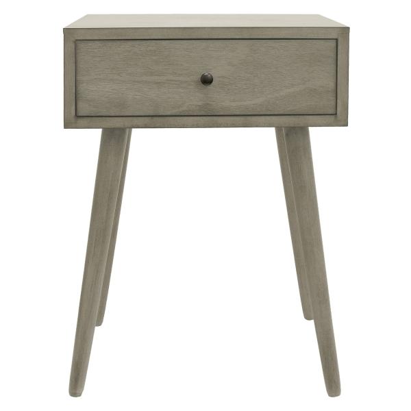 商品名: デコセラピーサイドテーブル、リゾートレーショングレー Decor Therapy Mid Century 1-Drawer Wood Side Table, Restoration Greyブランド: Decor Therapy商...