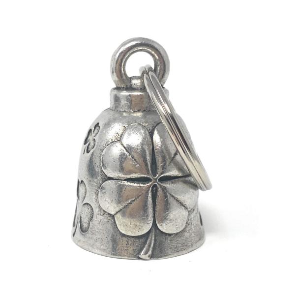 商品名: Clover オートバイ バイカーベル アクセサリー または幸運のためのキーチェーン Bravo Bells Clover Bell - Biker Bell Accessory or Key Chain for Good Luc...