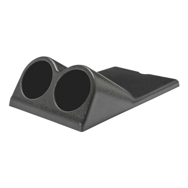 商品名: GlowShift ブラック デュアルコンソール フロアシフトゲージポッド ビュイックリーガルGボディ 1978-1987 - ABSプラスチック - 2-1/16インチ (52mm) ゲージを車両のコンソールにマウントします G...