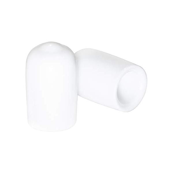 商品名: Prescott Plastics 1/4インチ ホワイトラウンドビニールラバーキャップ FDA食品グレード フレキシブルパイプポストカバー ホワイト Prescott Plastics 1/4" - 0.25 Inch Roun...