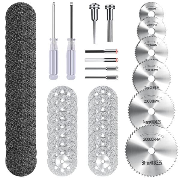 商品名:  Winzwon Cutting Wheels Set 44 Pcs for Dremel Rotary Tool Accessories Kit, Gifts for Men, Diamond Cutting Wheels 15...
