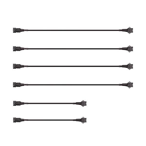 商品名: Kinstecks ネオンアクセントライト延長ケーブルワイヤコードセット 車 オートバイ LEDストリップライトキット LEDアクセントライト マルチカラーネオンストリップ(4個100cm 2個50cm) Kinstecks 6P...