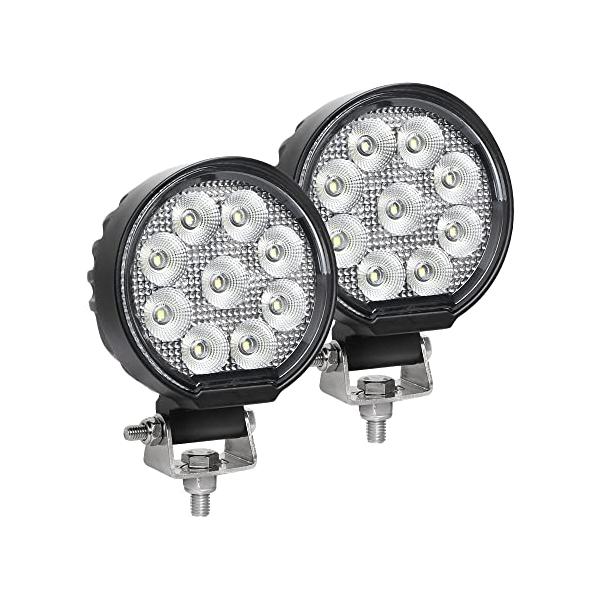 商品名: Exzeit Podes de LED 〓 prova d'〓gua, 54 W 3800 LMS 60° Flood Offroad Light com chips LED CREE, luzes off-road, luzes...