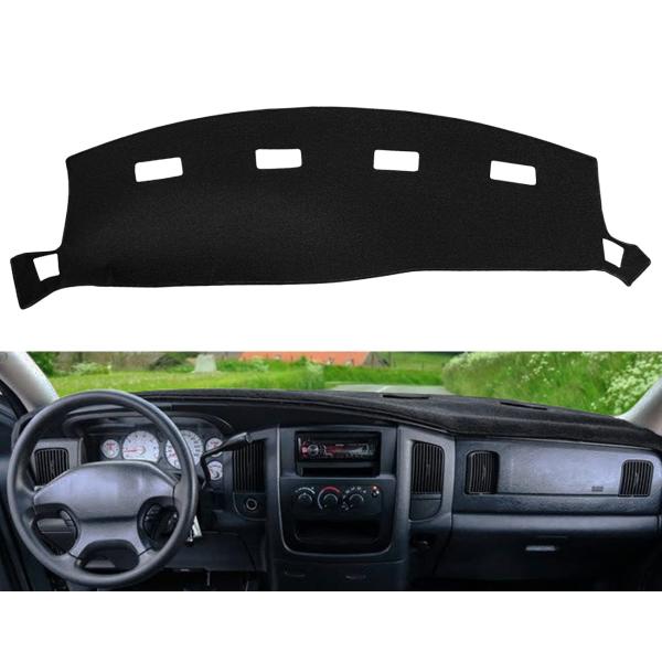 商品名: ダッシュボードカバー ダッシュカバーマット カスタムフィット ダッジ・ラム 1500 2002-2005,2500/3500 2003-2005 (ラム 02-05, ブラック) Y22 Dashboard Cover Dash ...
