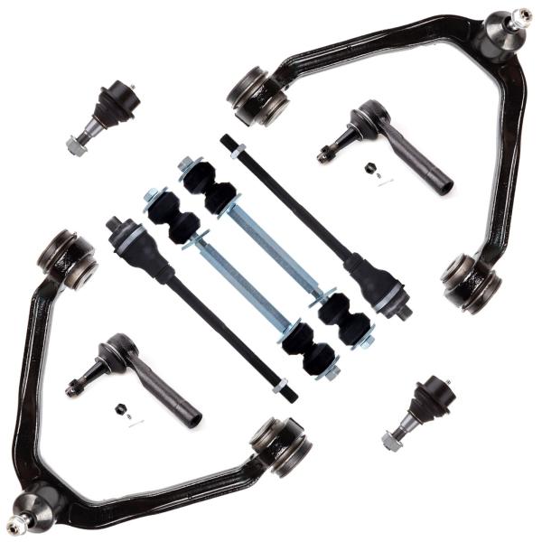 商品名:  cciyu Upper Control Arms Lower Ball Joint Front Sway Bar Link Inner Outer Tie Rod End fit for 2000-2006 for GMC Yu...