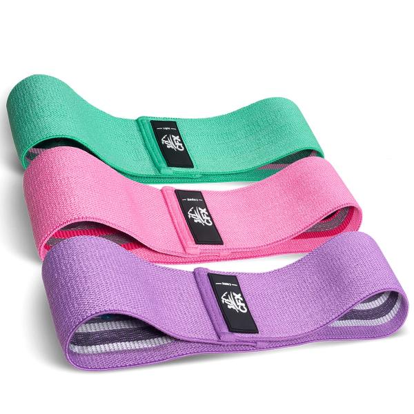 商品名:  CFX Resistance Bands Set, Exercise Bands with Non-Slip Design for Hips &amp; Glutes, 3 Levels Workout Bands for Wo...