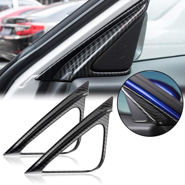 商品名:  Xotic Tech Inner A-Pillar Speaker Door Stereo Audio Cover Trim, Carbon Fiber Pattern, Compatible with Honda Accord...