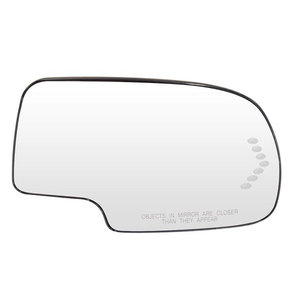 商品名:  Ineedup Right Side Mirror Glass Power Heated Turn Signal Light Replacement Mirror Glass Fit for 2003-2007 Suburban...