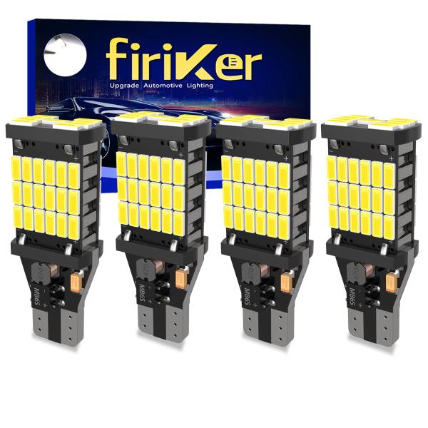 商品名: 4PCS Super Bright 921 T15 912 W16W LED Reverse Lights, Error Free 921 904 Led Bulbs 45SMD-4014 Chipsets, Newest 912...