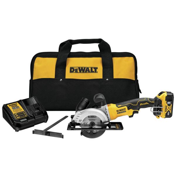 商品名:  DEWALT ATOMIC 20V MAX* Circular Saw Kit, 4-1/2-Inch (DCS571P1)ブランド: DEWALT高さ: 53cm横幅: 31cm奥行: 16cm重量: 5325g商品番号: D...