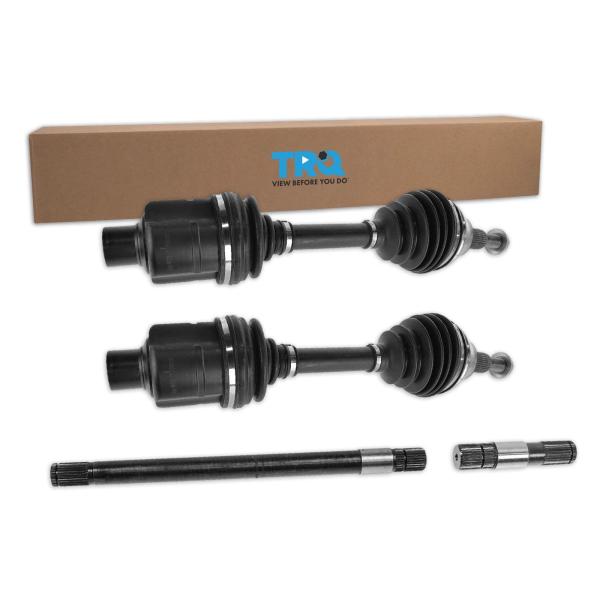 商品名:  TRQ CV Axle Shaft Front Inner &amp; Outer Left &amp; Right 4 Piece Kit Set for 2002-2005 Dodge Ram 1500ブランド: TRQ高さ...