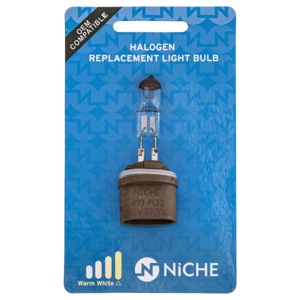商品名:  NICHE 893 Headlight Bulb for 2002-2014 Arctic Cat M5 M6 M7 M8 Crossfire Sno Pro 0409-073 0409-045ブランド: NICHE商品サイズ:...