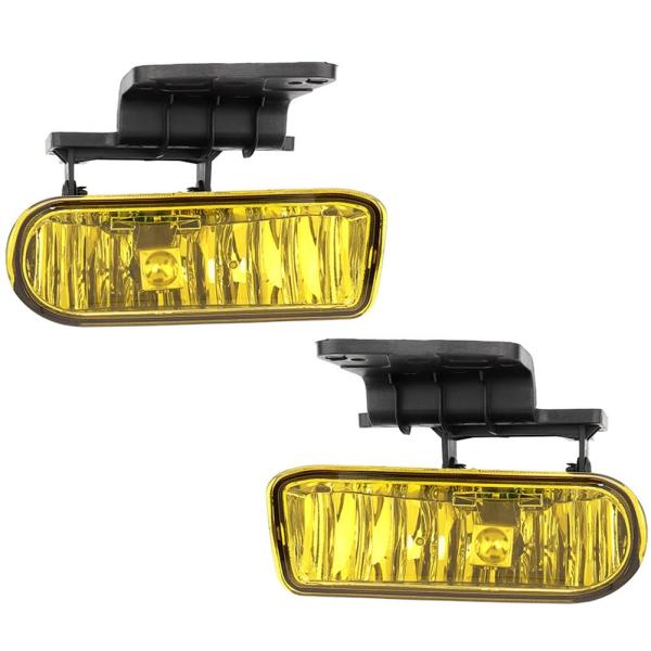 商品名:  MAYASAF Amber Lens Chevrolet Fog Light Pair of Bumper Fog Lamp Assembly Fit 1999-02 Chevrolet Silverado 1500/2500/...