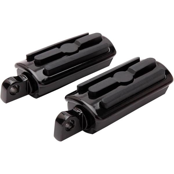商品名Motorcycle Footrests 10mm HighWay Foot Pegs Fits For Harley Davidson Touring Sportster Dyna(Black)Motorcycle Footrest...