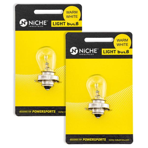 商品名:  NICHE S3 Headlight Bulb for Arctic Cat 2009-2016 90 2017-2018 Alterra 90 3305-827 2 Packブランド: NICHE商品サイズ: 2 Bulbs高...