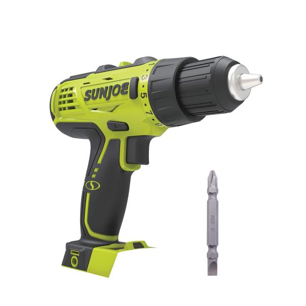 商品名:  Sun Joe 24V-DD-CT Cordless 24-Position 2-Speed Drill Driver, Tool Onlyブランド: Sun Joe高さ: 25cm横幅: 21cm奥行: 8cm重量: 1482...