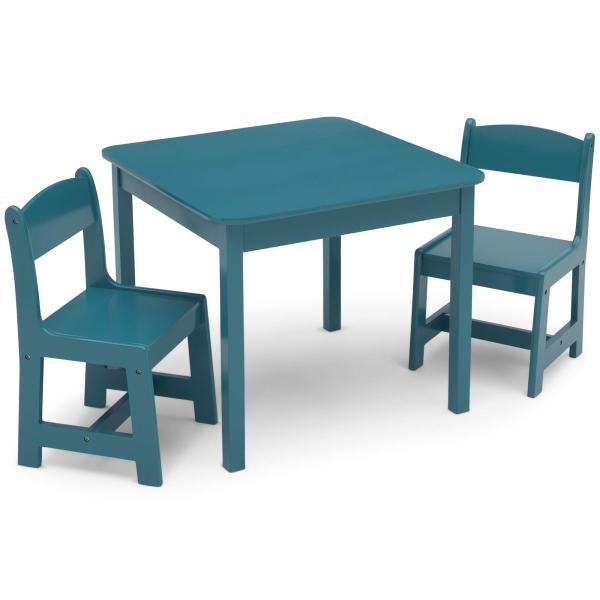 商品名:  Delta Children MySize Kids Wood Table and Chair Set (2 Chairs Included) - Ideal for Arts &amp; Crafts, Snack Time,...