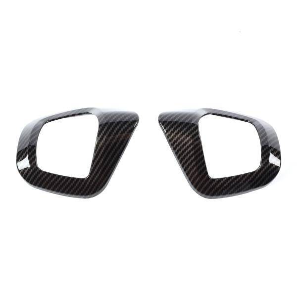 商品名: RT-TCZ シートバックレスト 手動調整ハンドル Trim2 カーボンファイバー RT-TCZ for Camaro Seat Adjustment Button Panel Trim, Carbon Fiber Interio...