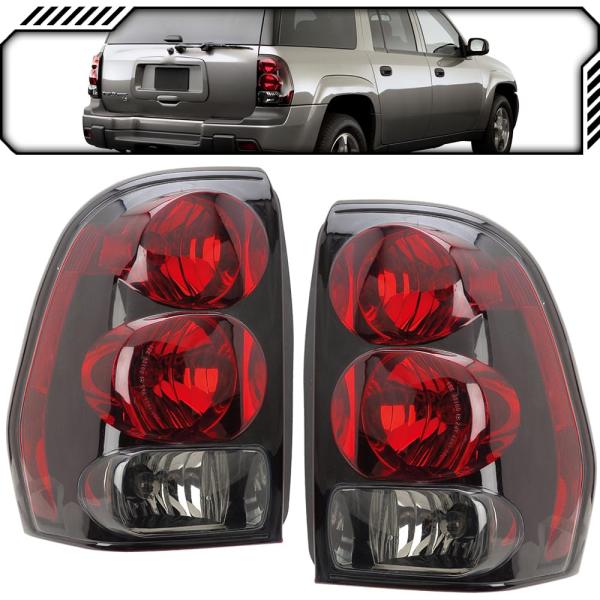 商品名: EPIC LIGHTING OE Style Replacement Rear Brake Tail Lights Assembly w/Connector Plate Compatible with 2002-2009 Chev...