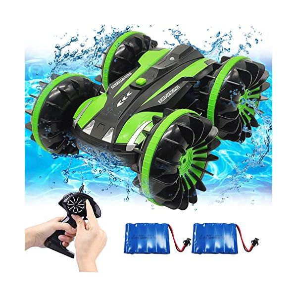 商品名:  VOLANTEXRC Toys for 6-12 Year Old Boys Amphibious RC Car for Kids 2.4Ghz Remote Control Boat Waterproof 4WD RC Mon...