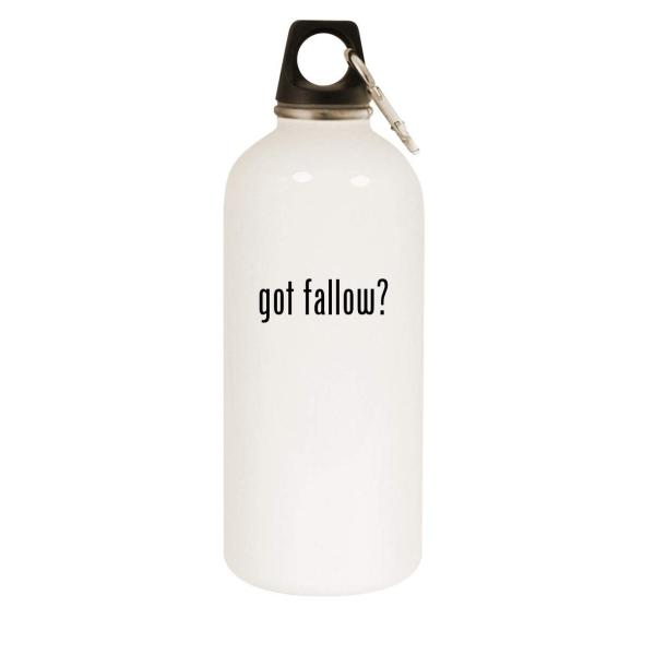 商品名:  Molandra Products got fallow? - 20oz Stainless Steel White Water Bottle with Carabiner, Whiteブランド: Molandra Produc...