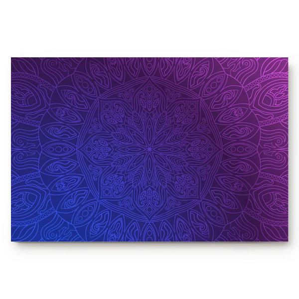 商品名:  LBDecor Entrance Floor Mat Doormat(Personalized) Bohemian Mandala Floral Welcome Door Mat Low Profile Non Slip Ent...