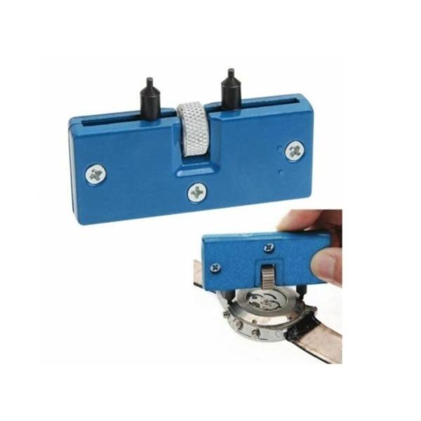 商品名: Eland 調節可能な長方形腕時計バックケースカバー オープナーリムーバー レンチ 修理キット ツール Eland Adjustable Rectangle Watch Back Case Cover Opener Remover...