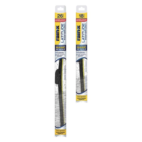 商品名: Rain-X Latitude 撥水 ワイパーブレード コンボパック Rain-X 810161 Latitude 2-In-1 Water Repellent Wiper Blades, 26" and 18" (Pack Of...