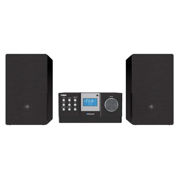 商品名:  Naxa Electronics CD Home Audio Microsystem with Bluetooth, Blackブランド: Naxa Electronics高さ: 45cm横幅: 24cm奥行: 16cm重量: ...