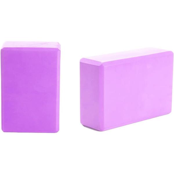 商品名Mind Reader 2YOBRICK 2YOBRICK-PURMind Reader Yoga Block (Set of 2) High Density EVA Foam Blocks Non-Slip Surface for ...