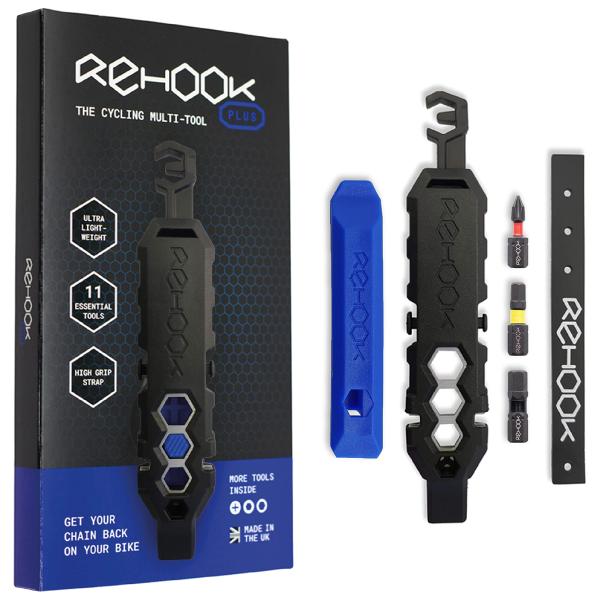商品名:  Rehook PLUS - Lightweight Bike Multi Tool for Cyclists. Includes Tyre Levers, Spoke Keys, Chain Tool, Wrench, Hex,...