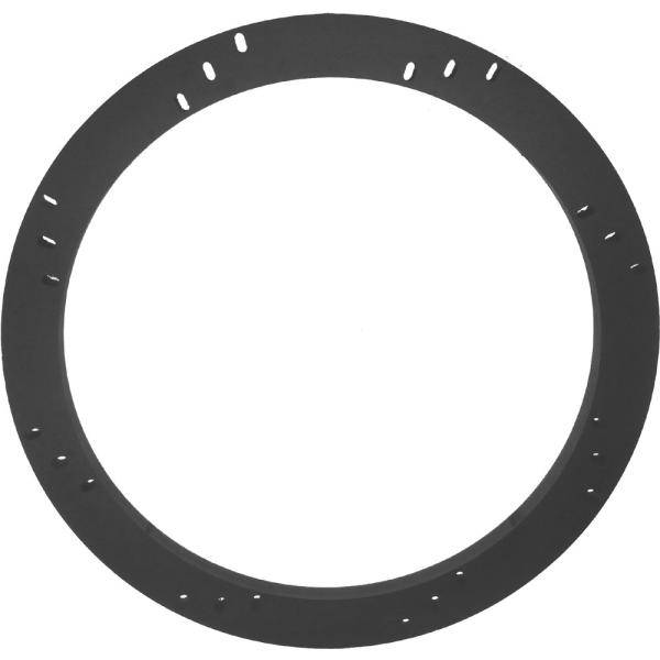 商品名: 8インチ サブウーファー スピーカー スペーサー 奥行延長リング ? 厚さ1/2インチ ? 内径7 1/8インチ 外径8 7/8インチ ? SSK8XKQS ? スタッカブル ? ファイバーグラスエンクロージャーのフレームに最適 ...