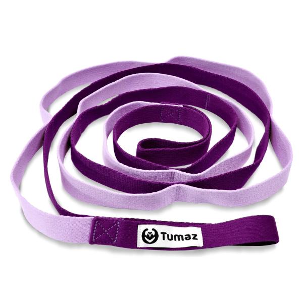 商品名:  Tumaz Stretching Strap - 10 Loops &amp; Non-Elastic Yoga Strap - The Perfect Home Workout Stretch Strap for Physic...