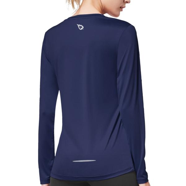 商品名:  BALEAF Women's Long Sleeve Running Shirts Workout Tops Athletic Gym Hiking T-Shirts Moisture Wicking Quick Dry Lig...