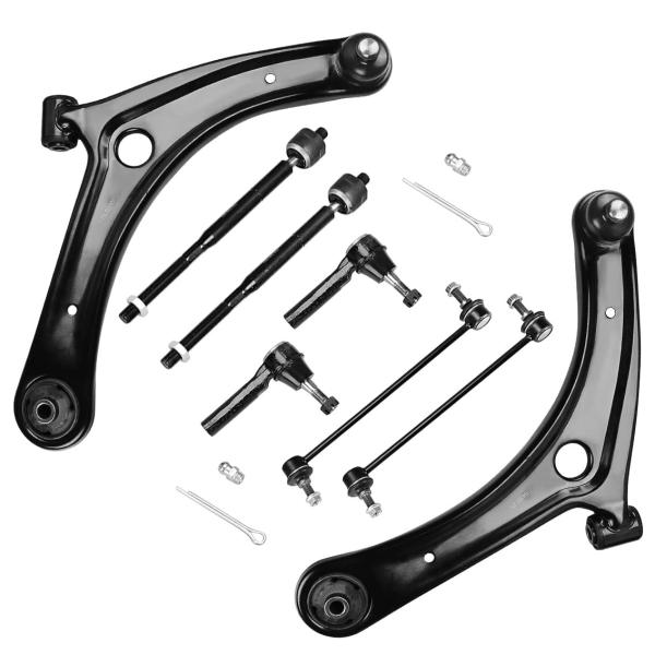 商品名:  YITAMOTOR 8 Piece Front Lower Control Arms Kit Compatible with 2007-2012 Dodge Caliber, 2007-2014 Jeep Compass/Pat...