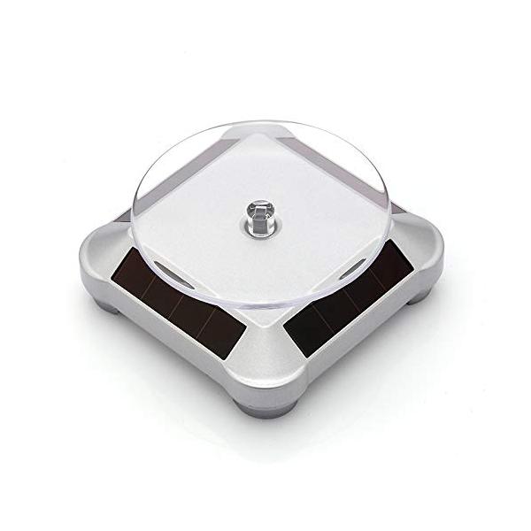 商品名: ソーラーターンテーブル 360°回転スタンド 二重回転ディスプレイ UV樹脂硬化ライト LCD / SLA/DLP 3Dプリンター ソーラーパワー ジュエリー スピナー ウォッチ ホビー コレクションシェルフ Solar Turn...