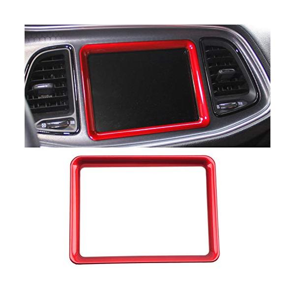商品名:  ITrims for Dodge Challenger GPS Dashboard Navigation Cover Trim ABS Car Accessories Decoration for Dodge Challenge...