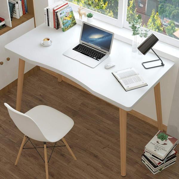 商品名: ZPEE ホームコンピュータワークステーション 読書用 取り外し可能 シンプル ノートパソコン PCテーブル 人間工学 ワークデスク オフィステーブル モダン 木製 ライティングデスク D 70x40cm (28x16インチ) Z...