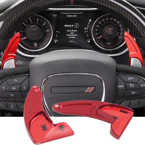 商品名:  XITER Aluminum Steering Wheel Paddle Shifter Extensions Covers For Dodge Challenger Charger 2015-2023,Durango RT &...