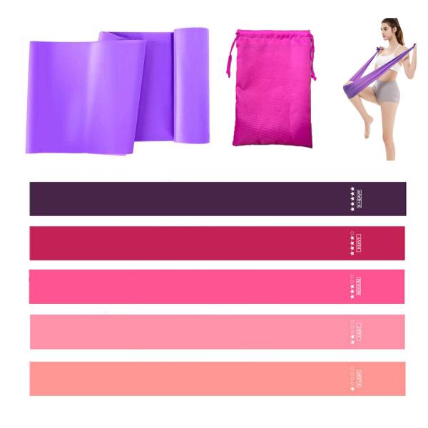 商品名:  Resistance Exercise Workout Bands, YeahWhee Fitness Loop Bands for Legs and Butt，Yoga Crossfit Strength Training, ...